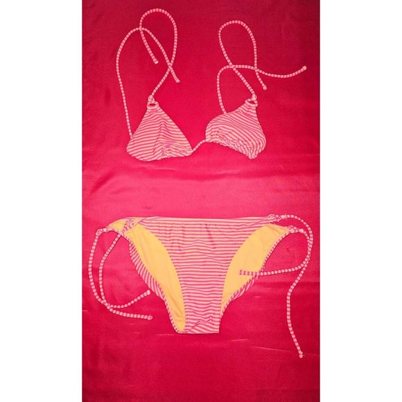 OP | Swim | Womens Junior Op Swim Bikini Set Medium Top Large Bottom ...